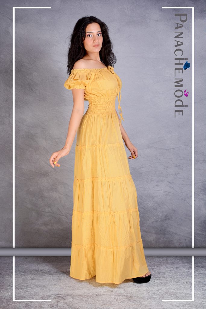 Plain Off The Shoulder Maxi Dress | Australia Online Shop